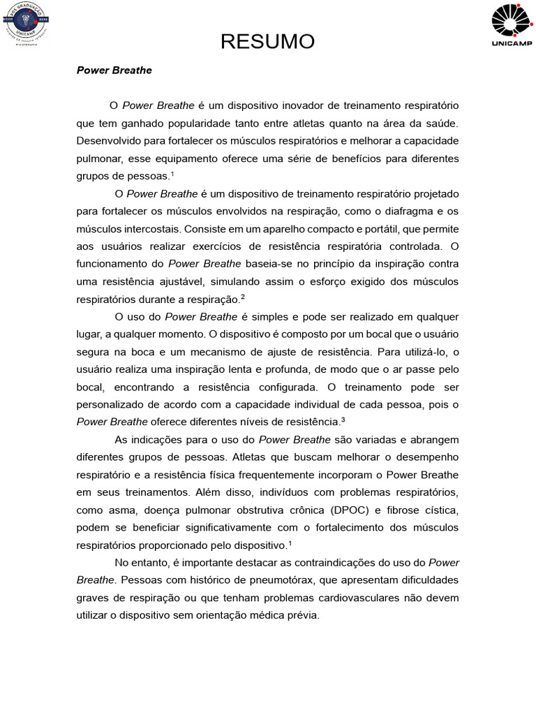 RESUMO-TCC | PDF | Eletromiografia