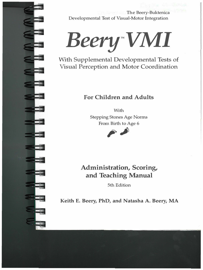 Beery VMI - Manual | PDF