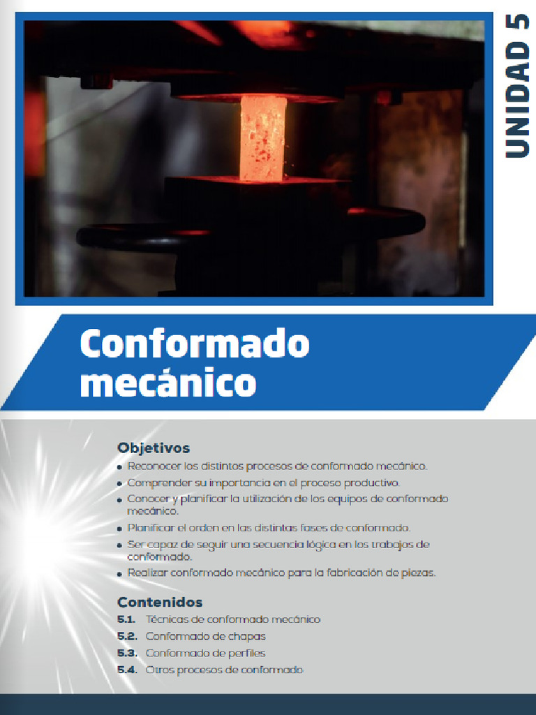 Unidad 5 Conformado Mecánico | PDF
