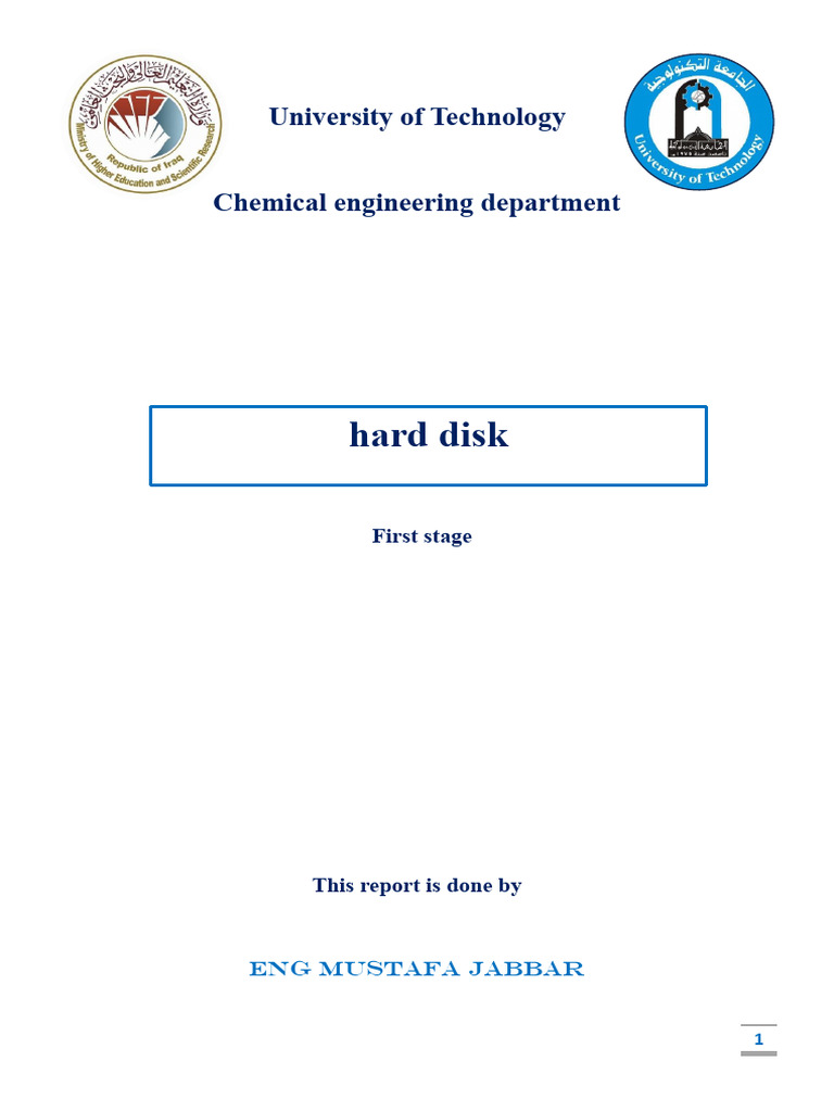 تقرير احترافي | PDF | Hard Disk Drive | Electrical Engineering