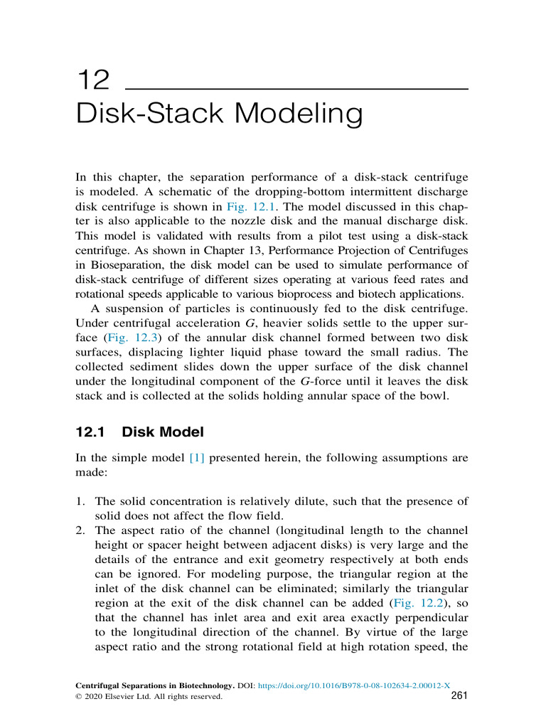 Leung2020 (2) Disc Stack Separator | Download Free PDF | Centrifuge | Viscosity