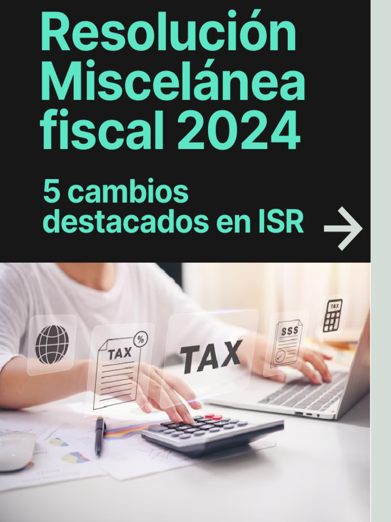 Resolución Miscelanea Fiscal 2024 | PDF