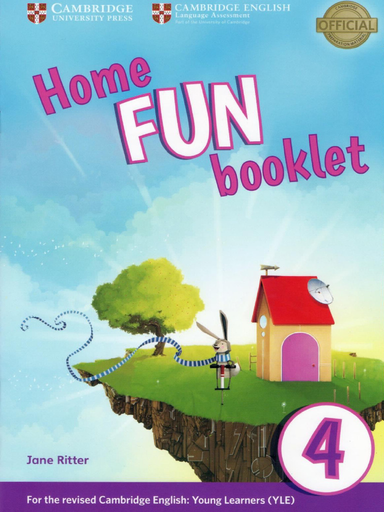 Home Fun Booklet 4 | PDF
