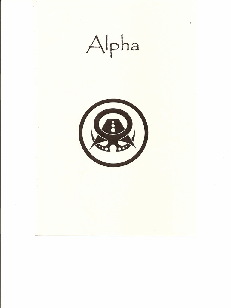 Alpha Book (Alien Communion) | PDF