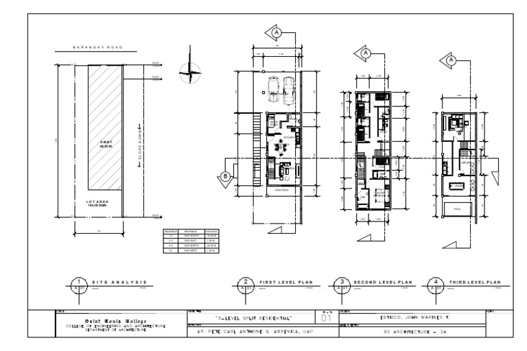 3 Level Split Type Floor Plan | PDF | Home | Queensland Heritage Register