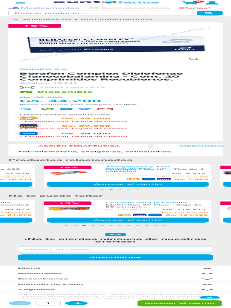 Berafen Complex: Uso y Precio | PDF | Economias | Tecnología bancaria