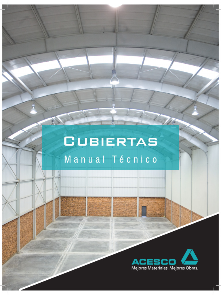 Acesco Cubiertas | PDF | Techo | Arquitecto