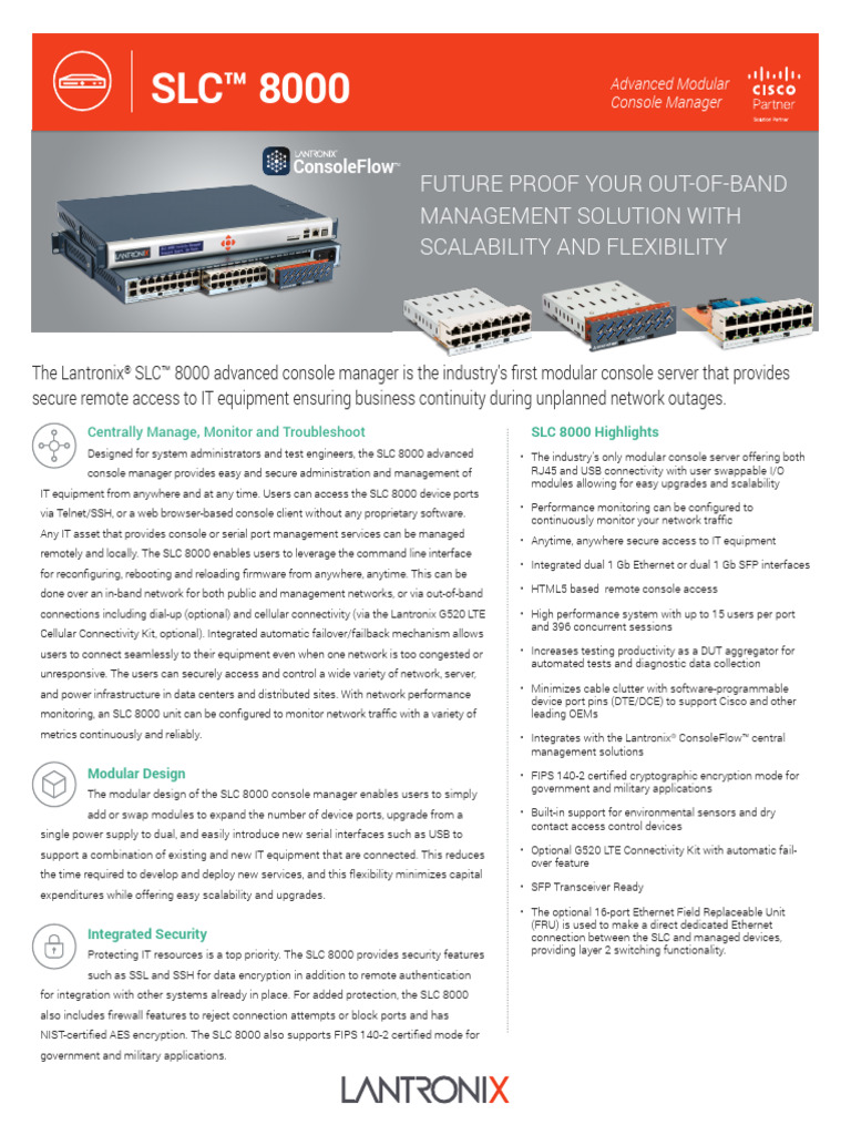 Lantronix | PDF | Command Line Interface | Port (Computer Networking)