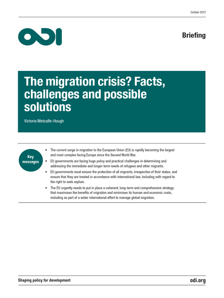 Migration | PDF | Refugee | Asylum Seeker