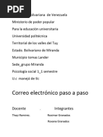 Guía para crear correo MSEV | PDF