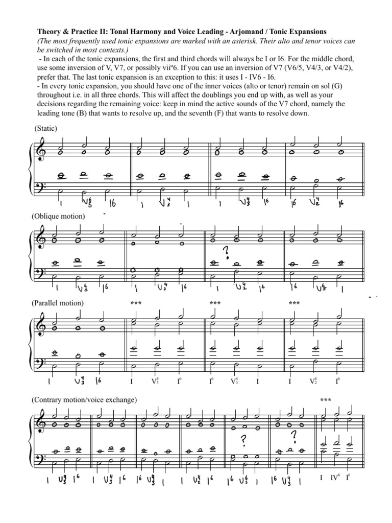 Tonic Expansions | PDF | Chord (Music) | Melody