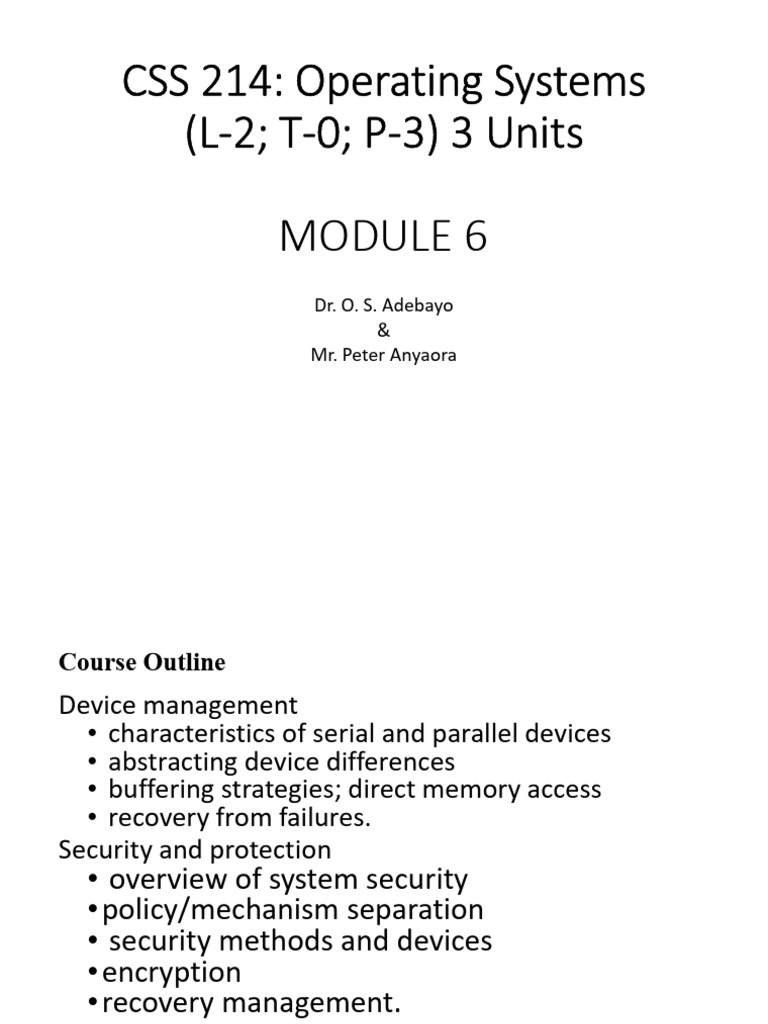 CSS 214 Os-6 2021 | PDF | Encryption | Cryptography
