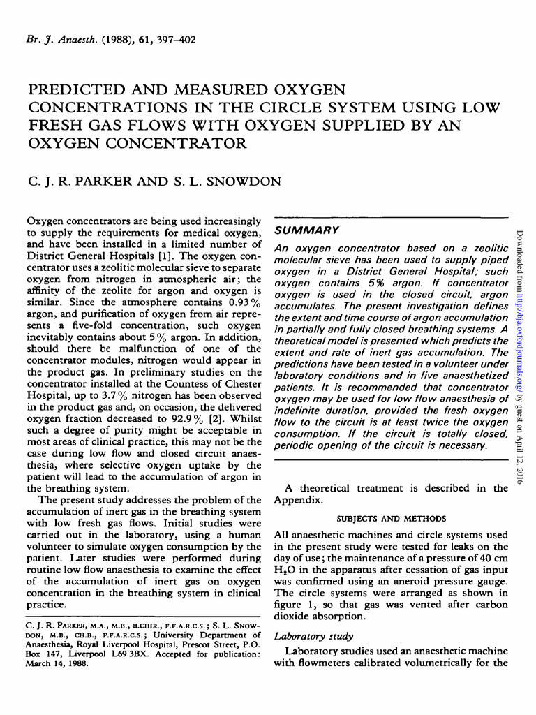 397 Full | PDF | Oxygen | Gases