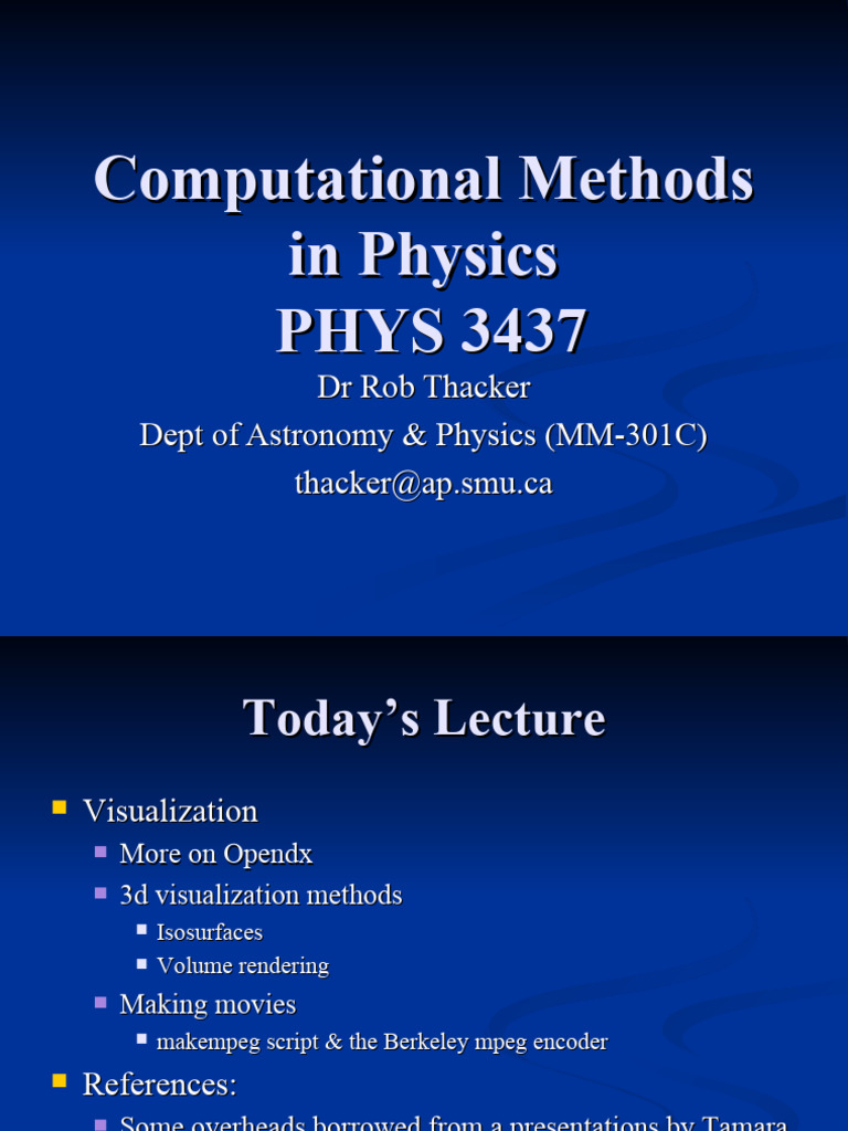 lec19 | PDF | Voxel | Multidimensional Signal Processing