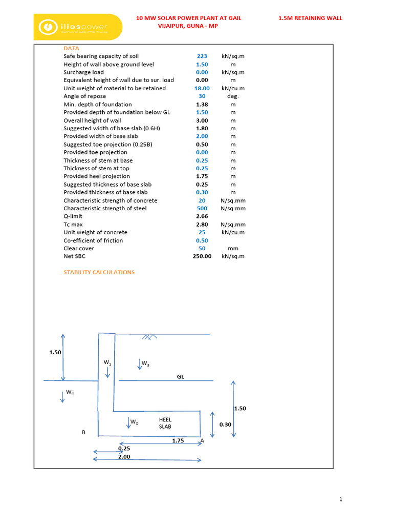 Ret Wall Report 04.12.23 | PDF | Structural Engineering | Continuum ...