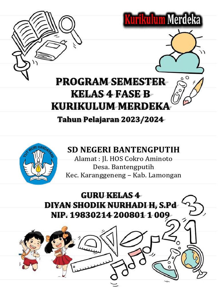 Prosem Guru Kelas 4 Kurikulum Merdeka | PDF