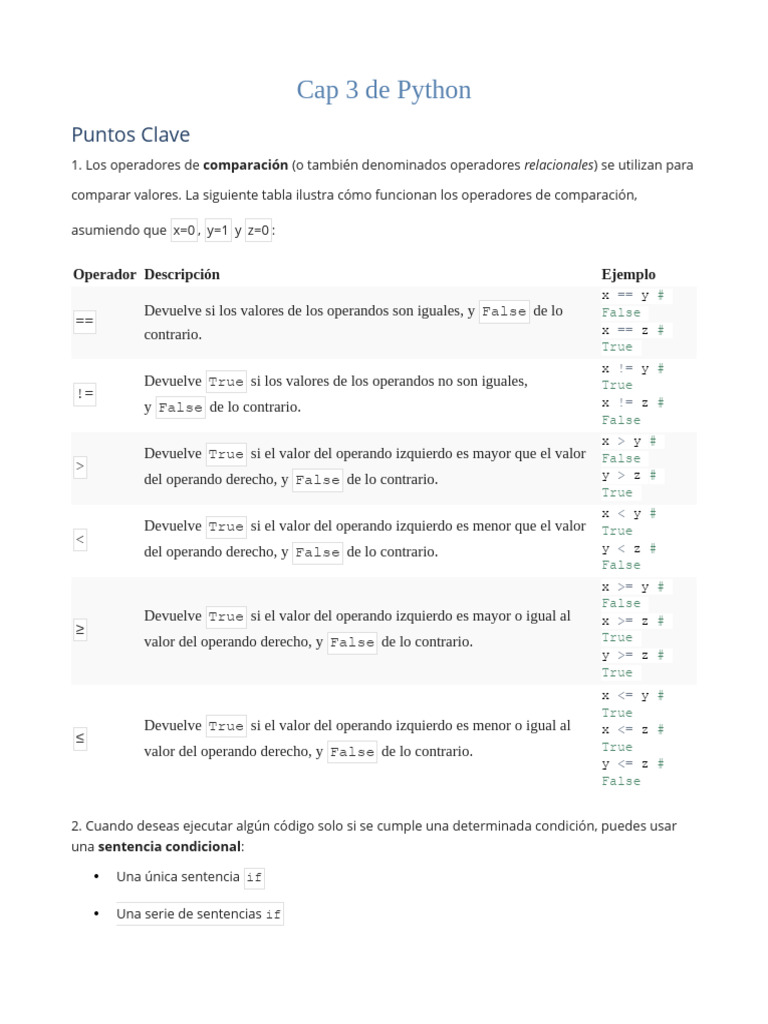 Cap 4 Python | PDF | Programación de computadoras | Informática