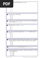 PRACTICE TEST Year 7 Maths Progress Test 2 | PDF | Area | Elementary ...