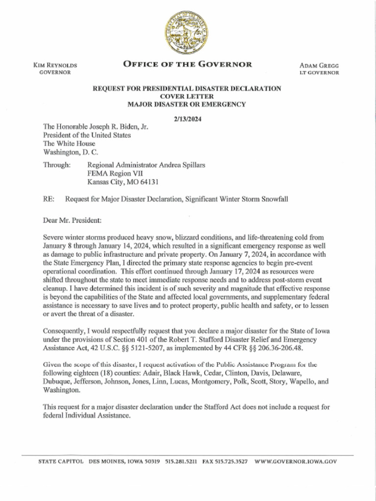 Presidential Declaration 2.13.24 | PDF