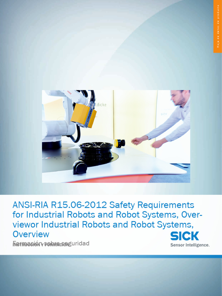 DataSheet ANSI RIA R15.06 2012 Safety Re 1069298 Es | PDF | Robot | Robótica