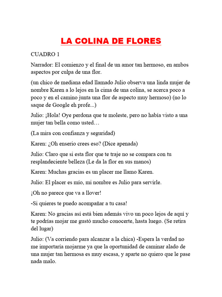 La Colina de Flores 2 | PDF