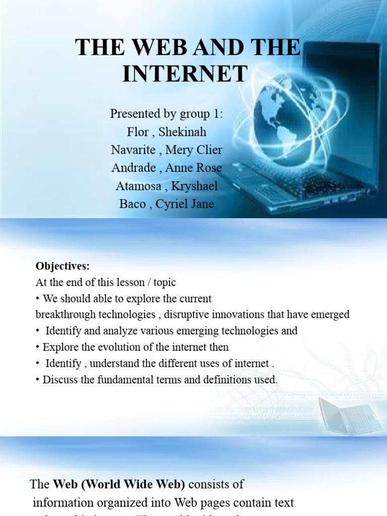 IT ERA Report | PDF | World Wide Web | Internet & Web
