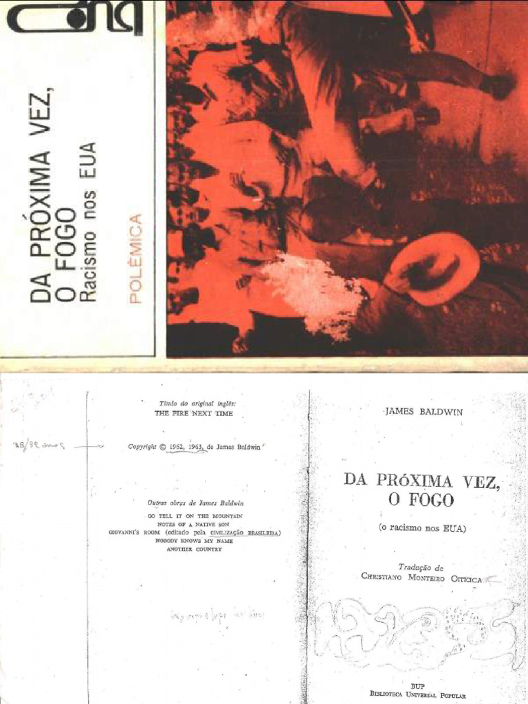 James Baldwin: Da Próxima Vez, o Fogo. | PDF