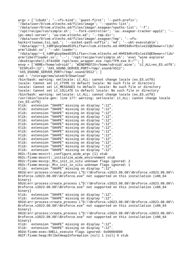 x86 Stderr | PDF | Data Management | Information Technology