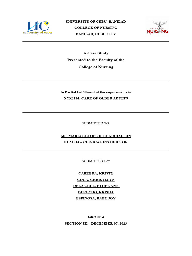 3K Case Study Cover Page | PDF