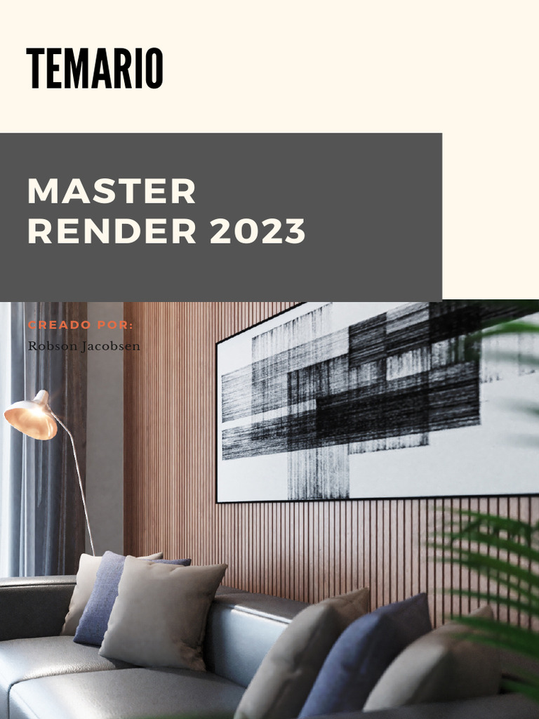 Programa Master Render 2023 | Descargar gratis PDF | Gráficos de computadora | Procesamiento de ...