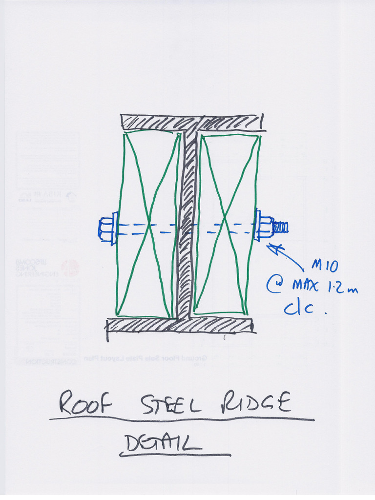 Steel Ridge Beam Detail | PDF