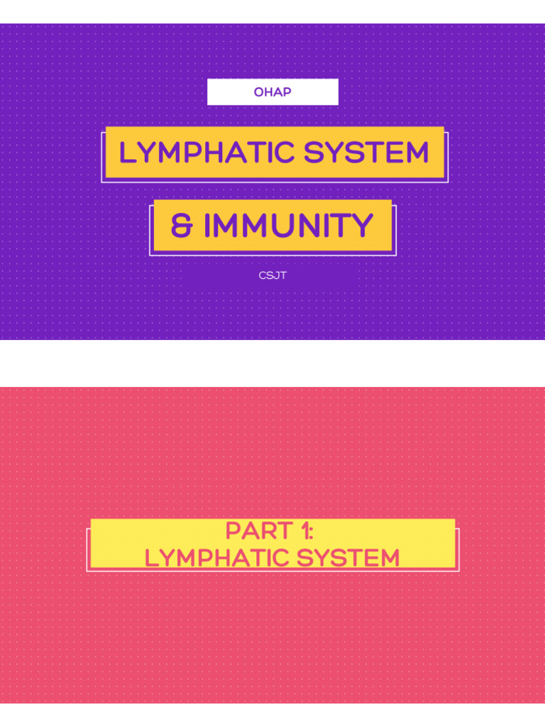 Lymphatic System | PDF
