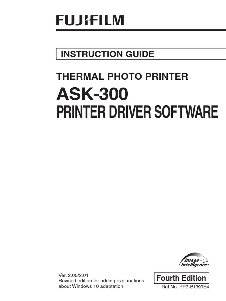 ASK-300 Printer Driver Software For Windows | PDF | Microsoft Windows ...