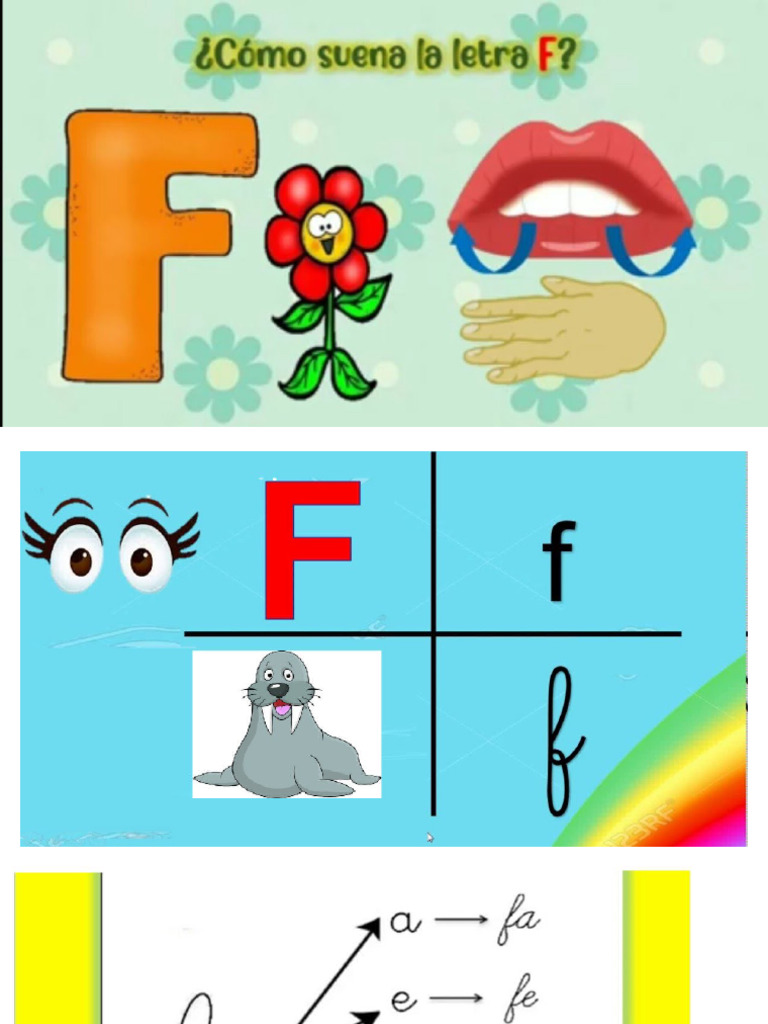 Fonema F | PDF