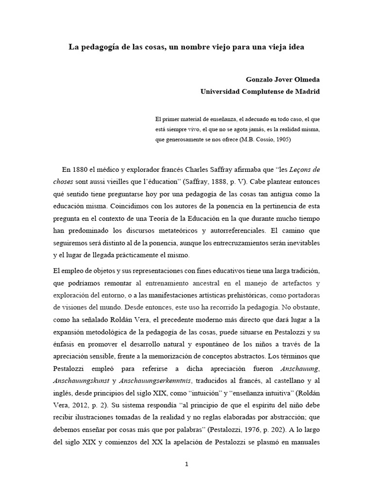 Jover Olmeda | PDF | John Dewey | Pragmatismo