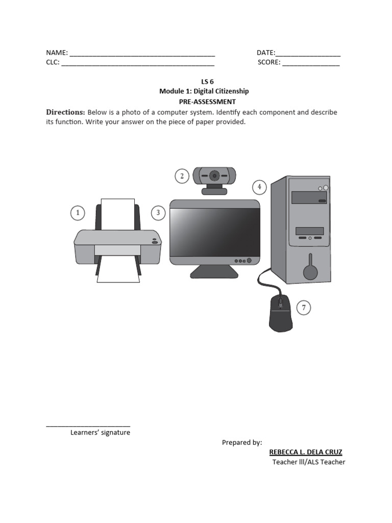 Activity LS 6 Module 1 | PDF | Computer Virus | Troubleshooting