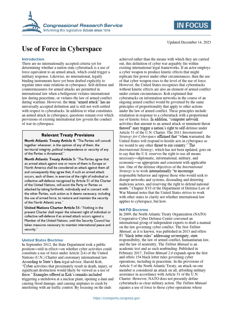 IF11995 | PDF | Cyberwarfare | Security