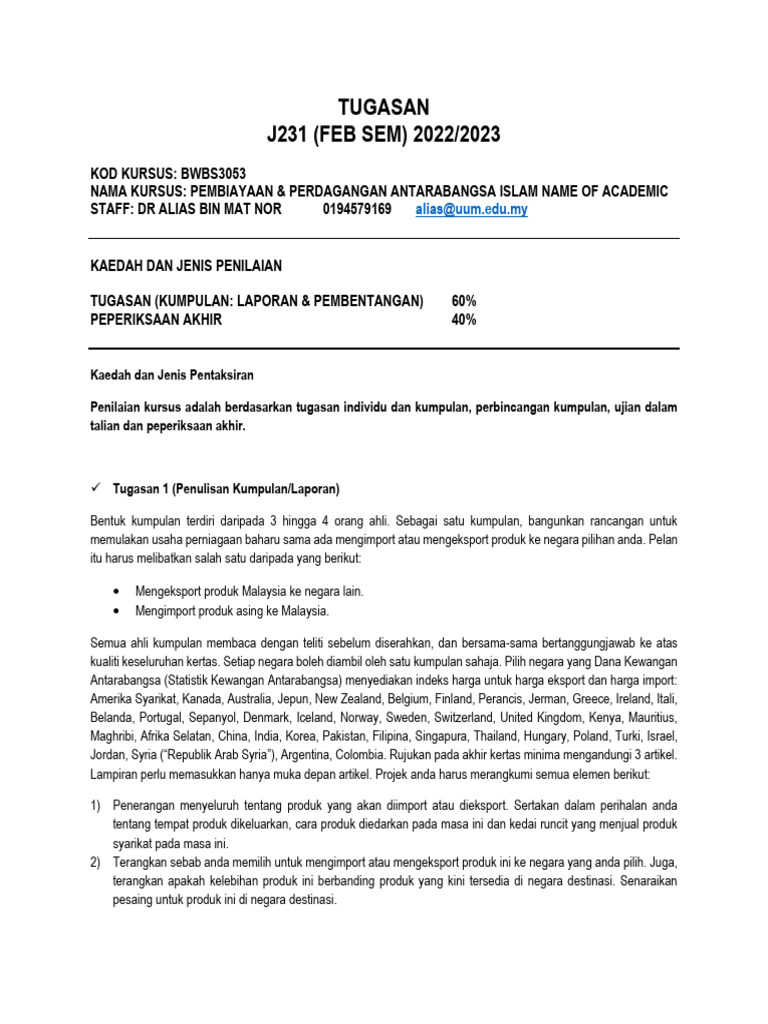 TUGASAN | PDF | Karier & Perkembangan | Bisnis