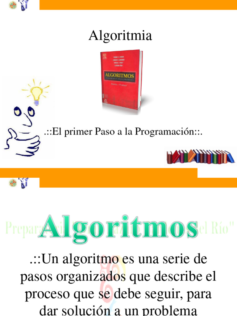 Tema - Algoritmos Inicio A La Programación | PDF | Algoritmos ...