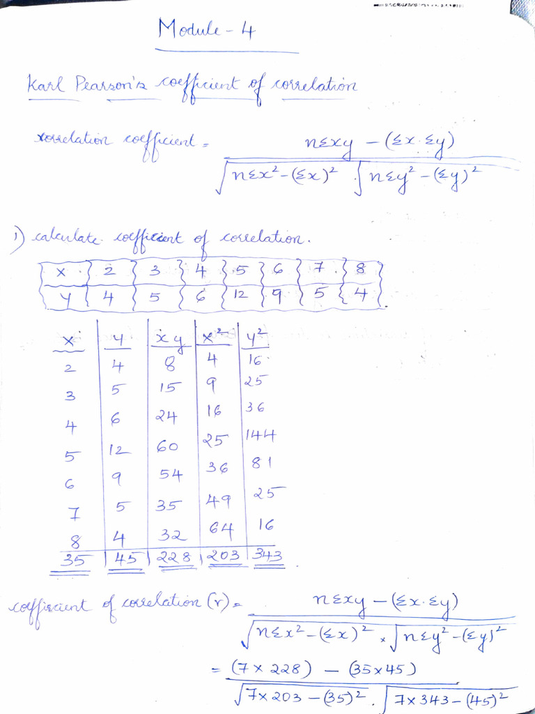 Statistics Note | PDF