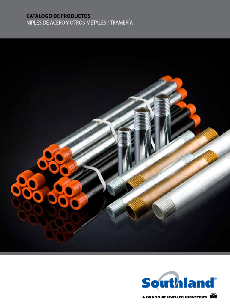 Niples | PDF | Tubería (transporte de fluidos) | Rieles