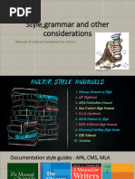 Harvard Bath Style Guide | PDF | Academic Journal | Letter Case