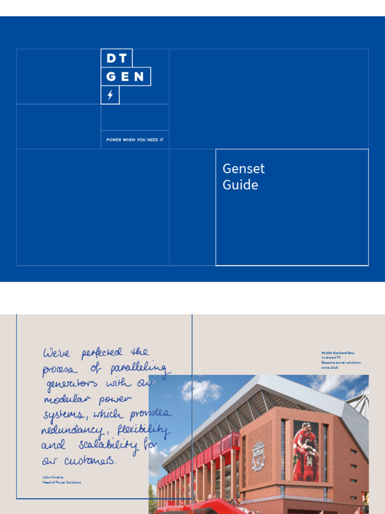 Comprehensive Genset Installation Guide | PDF | Engines | Diesel Engine