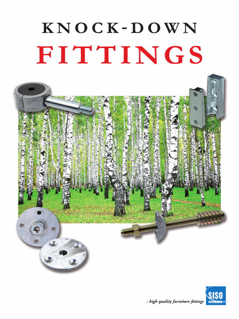 Knock Down Fittings | PDF | Screw | Manufactured Goods