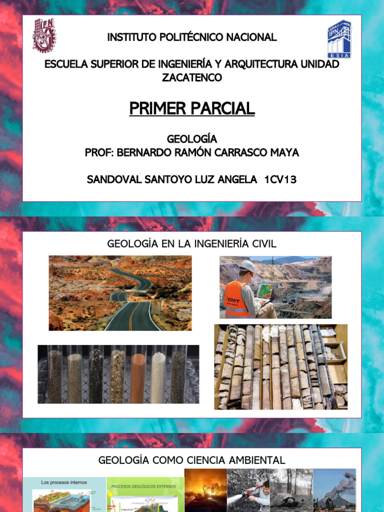 Sandoval Santoyo | PDF | Geología | Roca (geología)