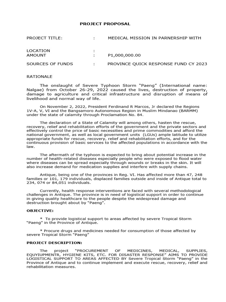 Project Proposal 1 | PDF