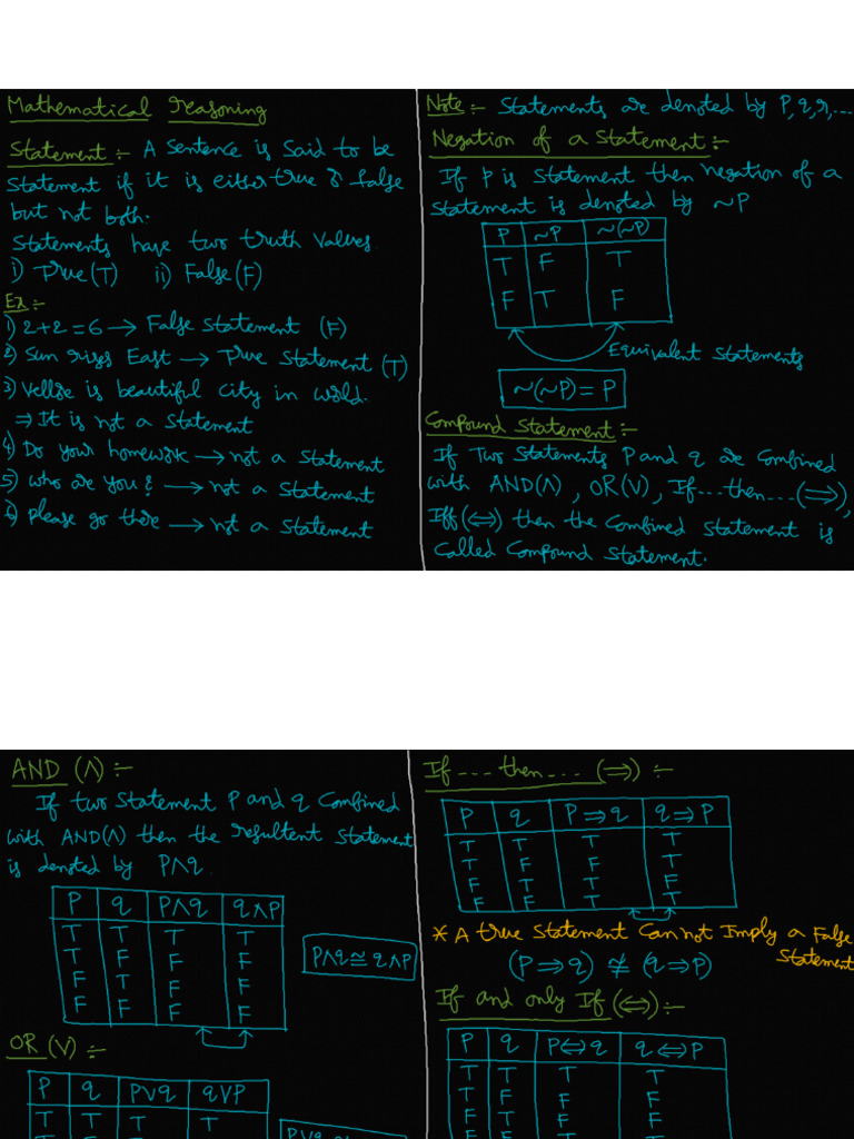Mathematical Reasoning | PDF