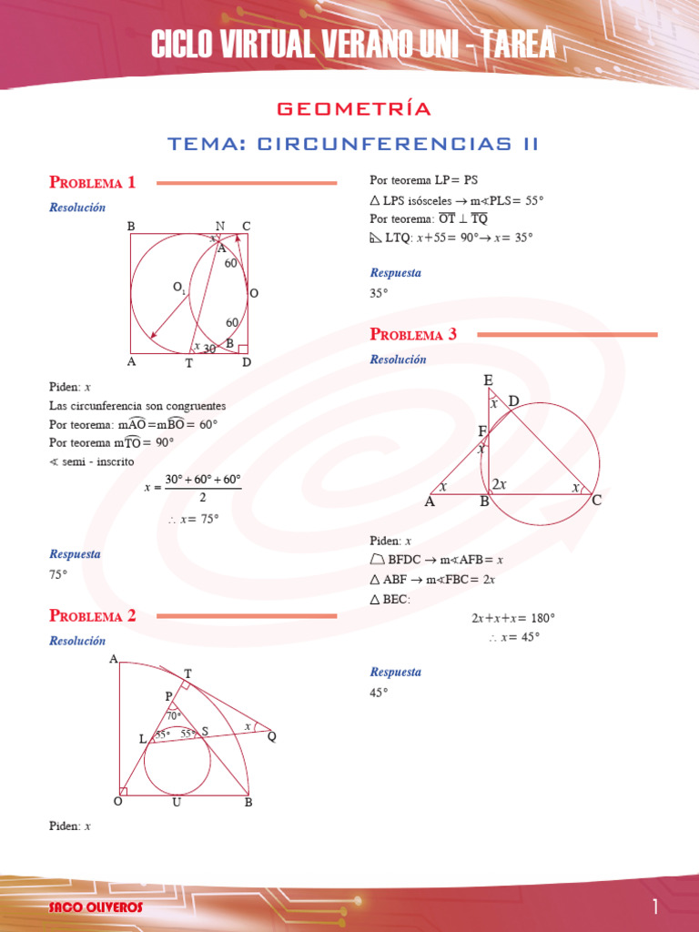 Geometria 3 | Descargar gratis PDF | Matemáticas | Geometría euclidiana