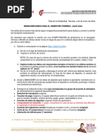 Inscripciones 1° Semestre CBTIS 212 | PDF