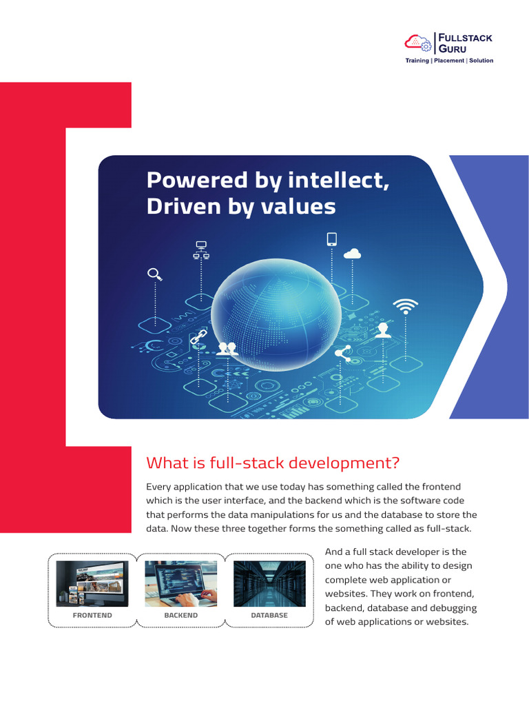 New FSD Java Brochure July 2022 | PDF | Databases | Software Development